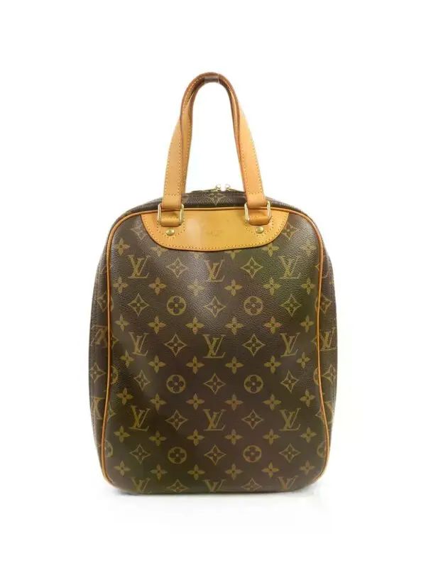 LOUIS VUITTON Monogram Excursion Satchel Bag - Brown