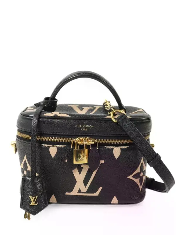 LOUIS VUITTON Pm Monogram Empreinte Vanity 2way Shoulder Bag - Black