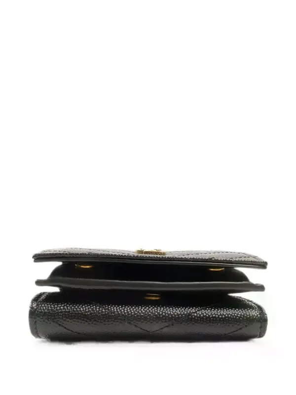 Saint Laurent Tiny Cassandre Matelassé Origami Wallet