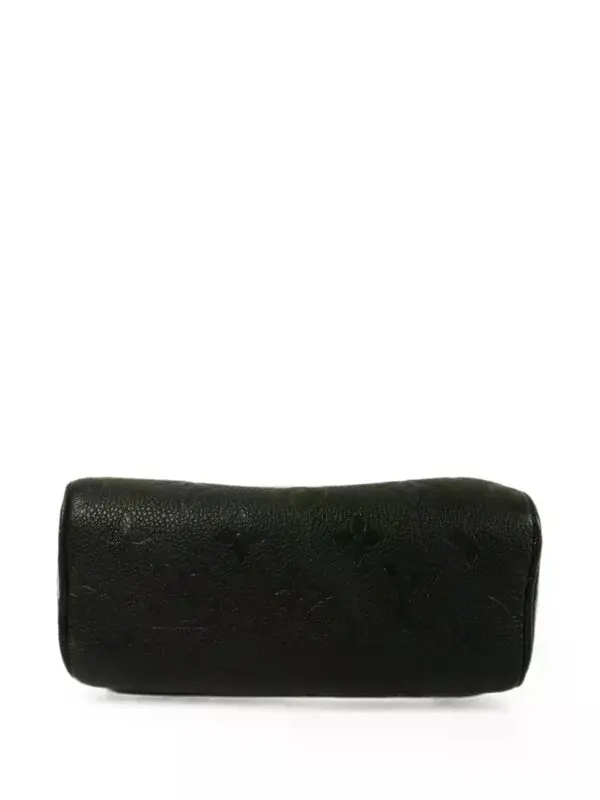 LOUIS VUITTON 2022 Small Empreinte Nano Speedy Monogram Shoulder Bag