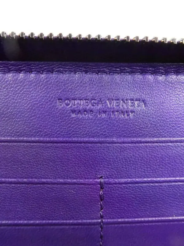 Bottega Veneta Intrecciato Zip-around Wallet