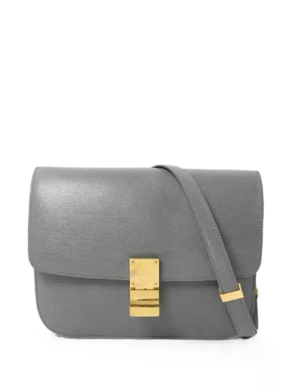 Celine Classic Box Satchel Bag - Grey