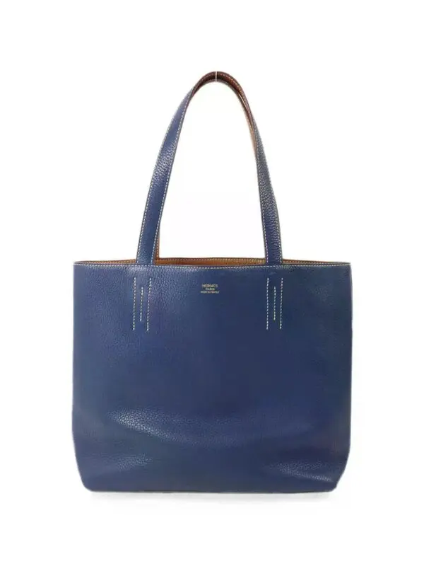 Hermès 2019 Double Sens 28 Leather Tote Bag