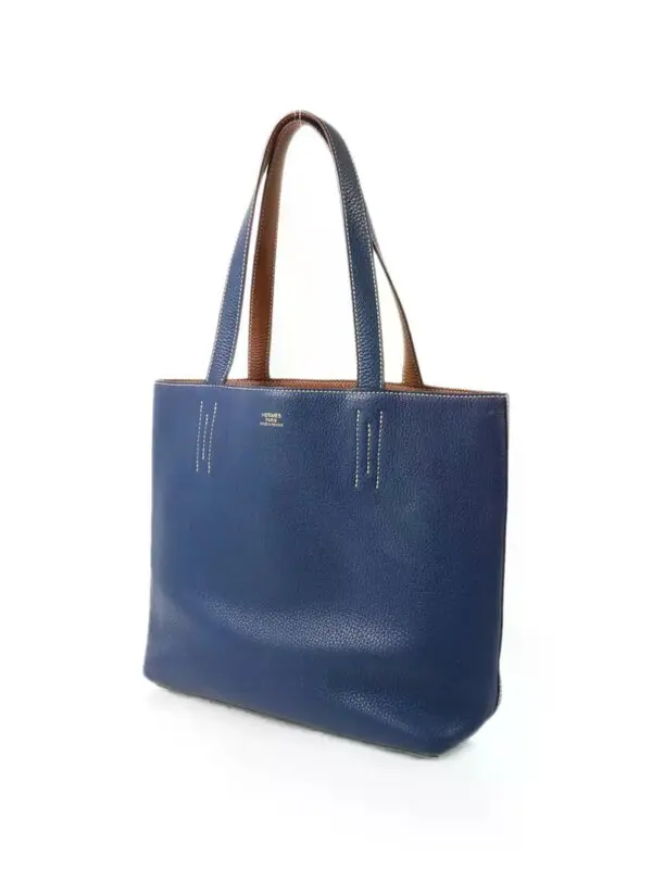 Hermès 2019 Double Sens 28 Leather Tote Bag