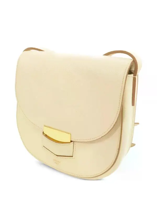 Celine Small Trotteur Cross Body Bag - Neutrals