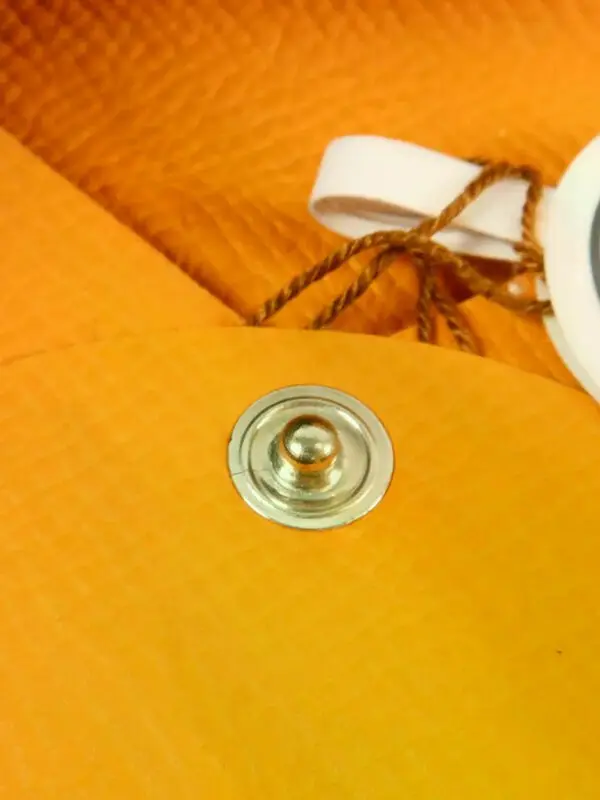 Hermès Bastia Epsom Coin Case - Orange