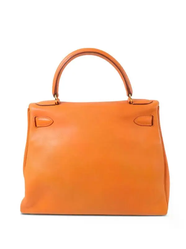 Hermès Kelly 28 Tote Bag - Orange