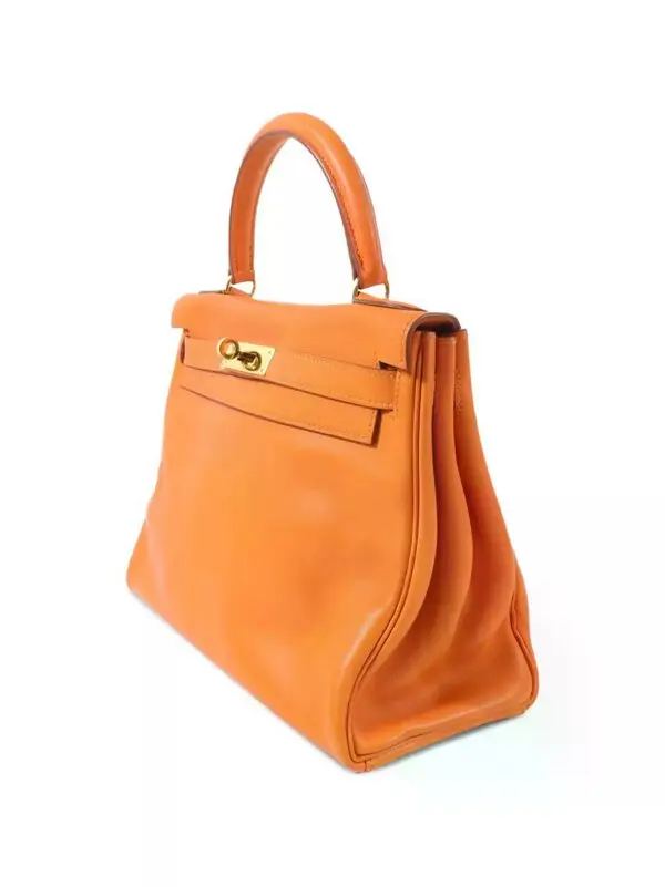 Hermès Kelly 28 Tote Bag - Orange