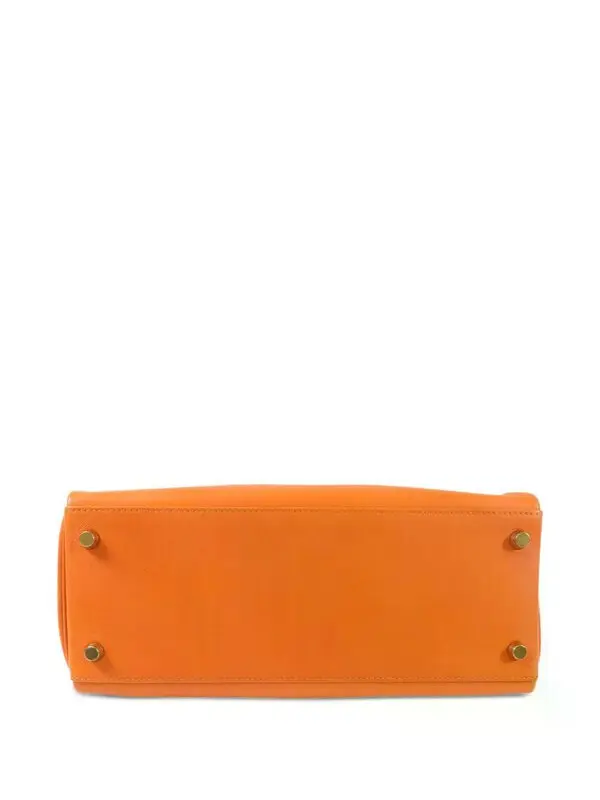 Hermès Kelly 28 Tote Bag - Orange