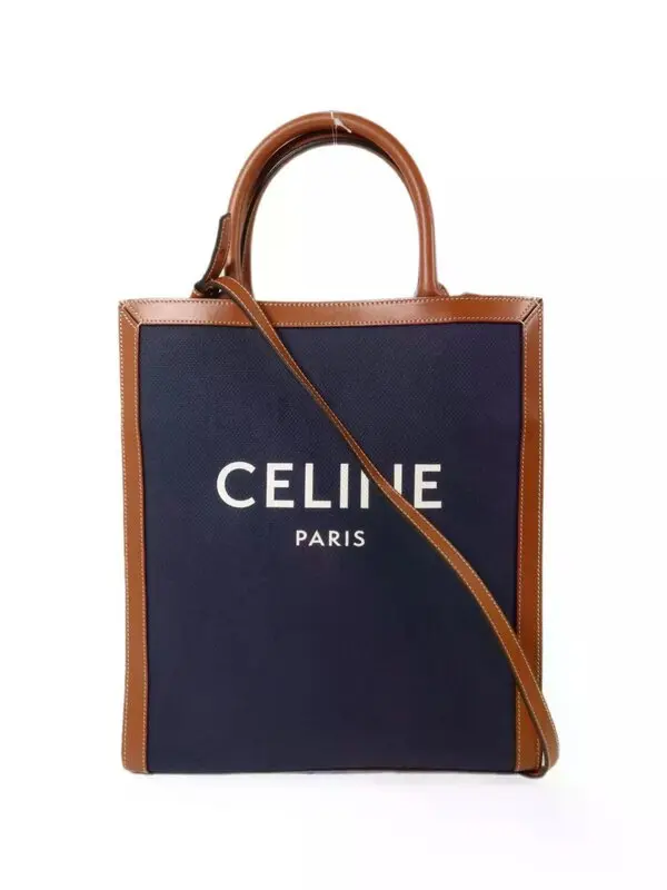 Celine Small Vertical Cabas Tote Bag - Blue