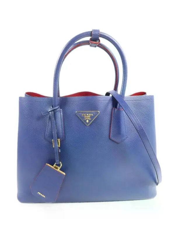 Prada Saffiano Leather Tote Bag