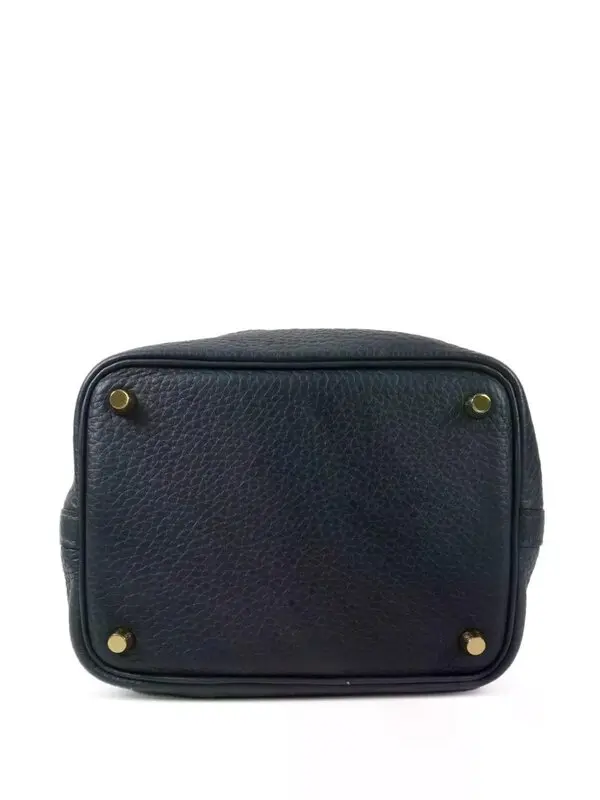 Hermès 2022 Picotin Lock Pm Mini Tote Bag - Blue
