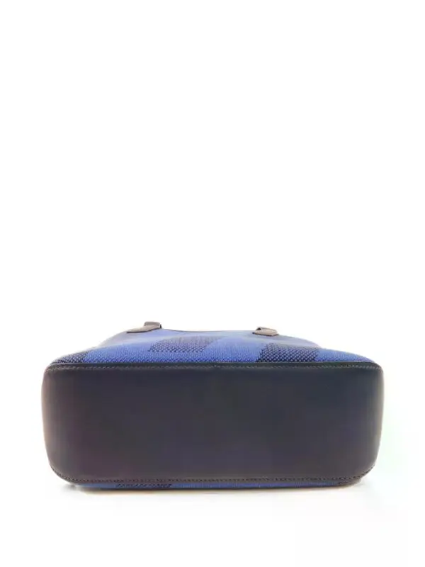 Hermès Cabas H En Biais 27 Tote Bag - Blue