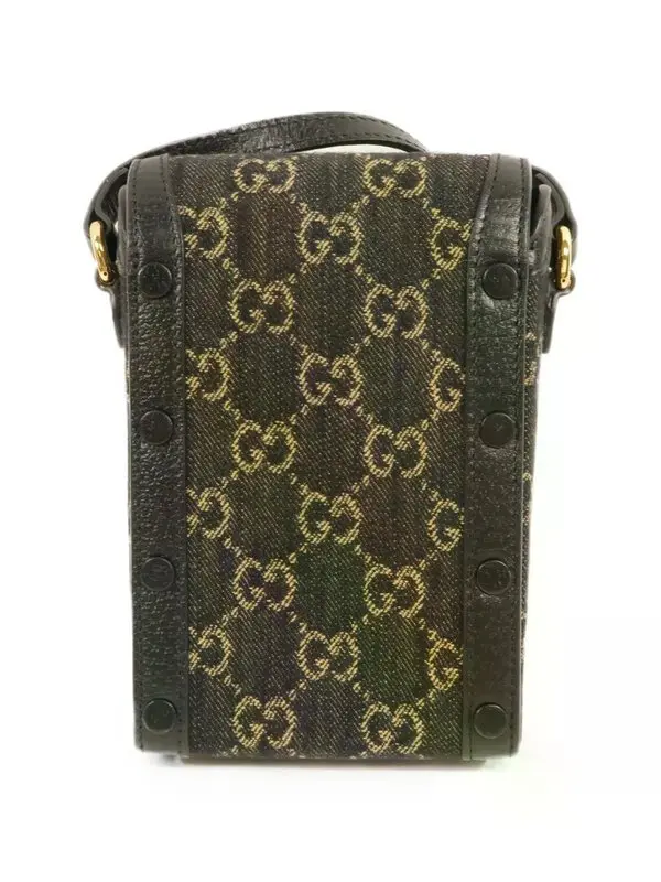 Gucci Mini Horsebit 1955 Gg Shoulder Bag