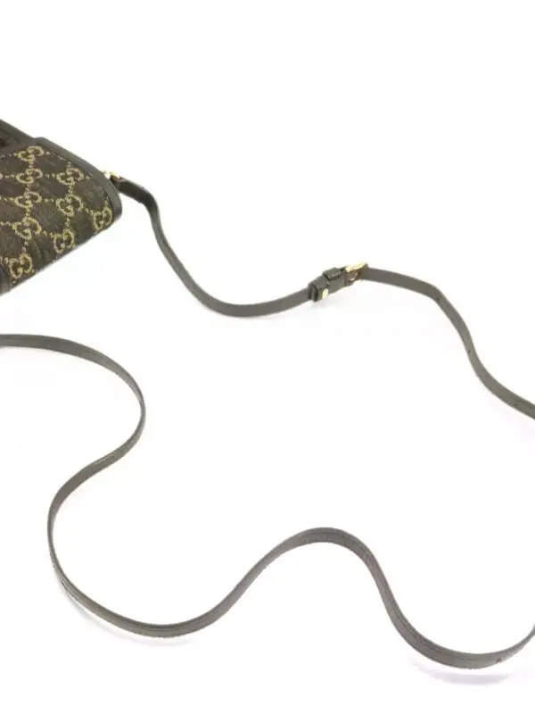 Gucci Mini Horsebit 1955 Gg Shoulder Bag