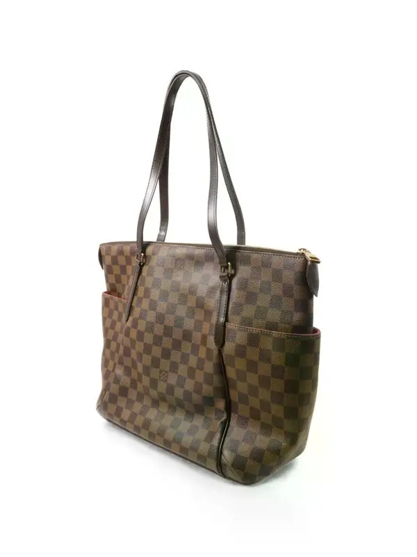 LOUIS VUITTON Totally Damier Ebene Canvas Mm Tote Bag - Brown