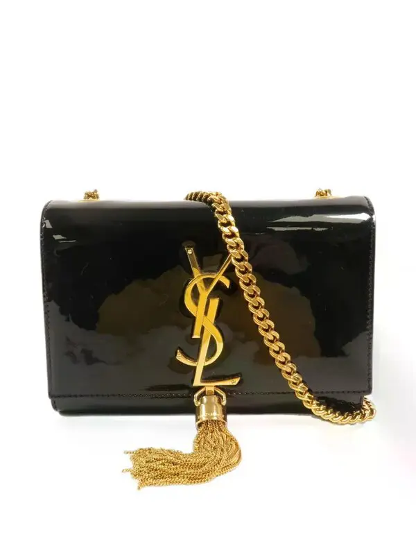 Saint Laurent Kate Tassel Cross Body Bag - Black