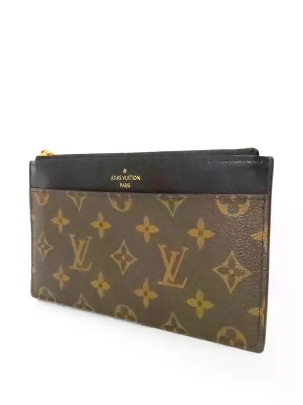 LOUIS VUITTON Monogram Canvas Logo-print Clutch Bag