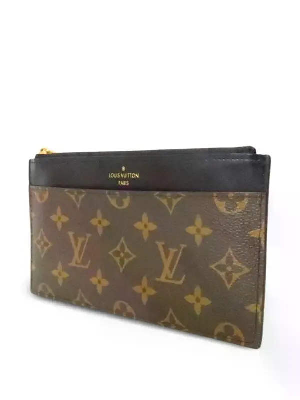 LOUIS VUITTON Monogram Canvas Logo-print Clutch Bag