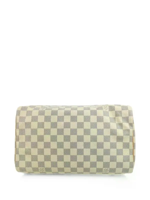 LOUIS VUITTON Speedy Damier Azur Tote Bag - Neutrals