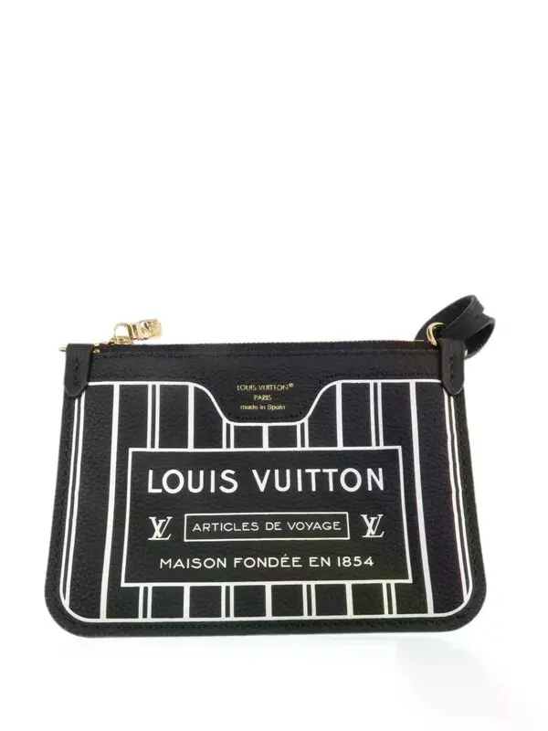 LOUIS VUITTON Neverfull Bandoulière Monogram Tote Bag - Brown