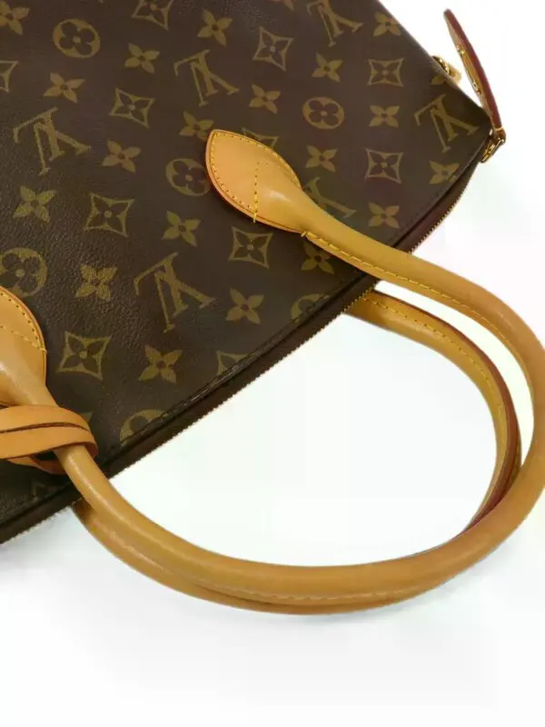 LOUIS VUITTON Monogram Lockit Mm Tote Bag