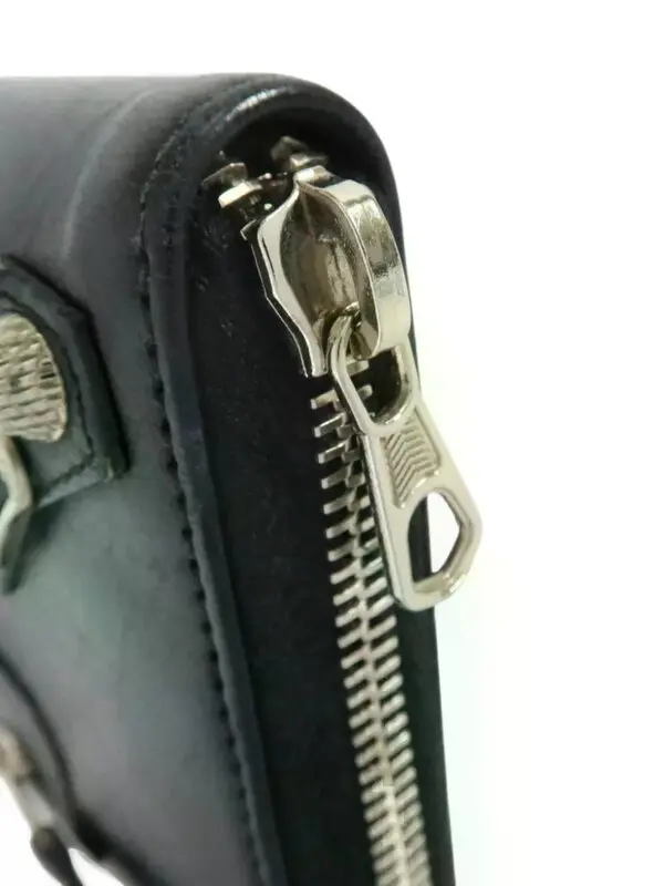 Balenciaga Stud-detail Zip-around Wallet