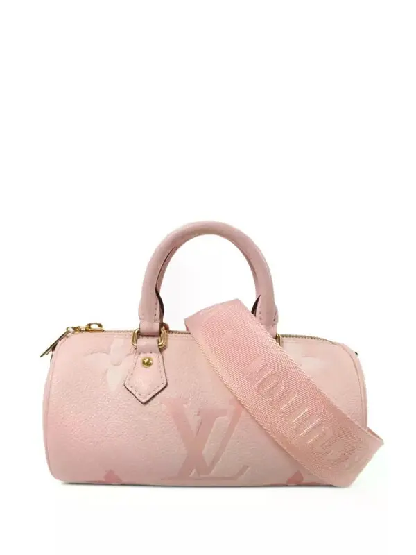 LOUIS VUITTON Monogram Empreinte Papillon Bb Shoulder Bag - Pink
