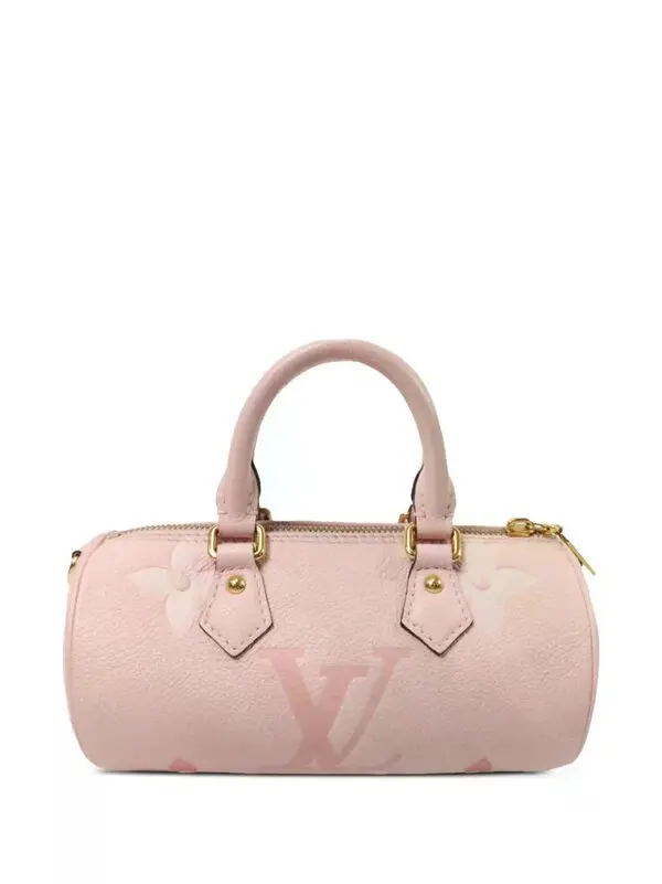 LOUIS VUITTON Monogram Empreinte Papillon Bb Shoulder Bag - Pink