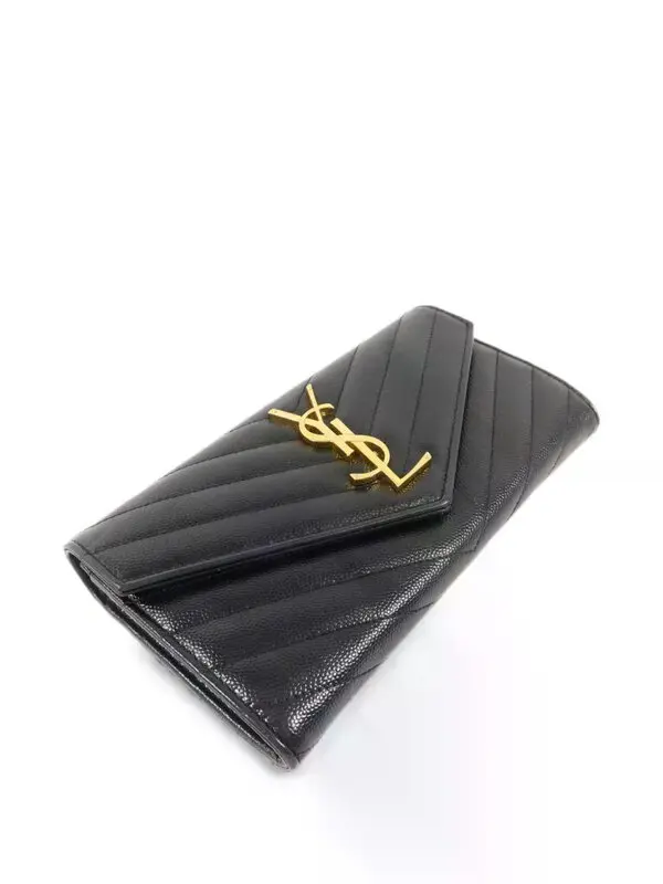Saint Laurent Plaque Wallet