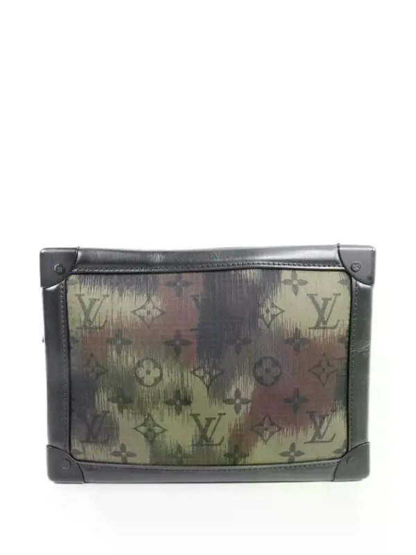 LOUIS VUITTON Soft Trunk Monogram Camouflage Messenger Bag