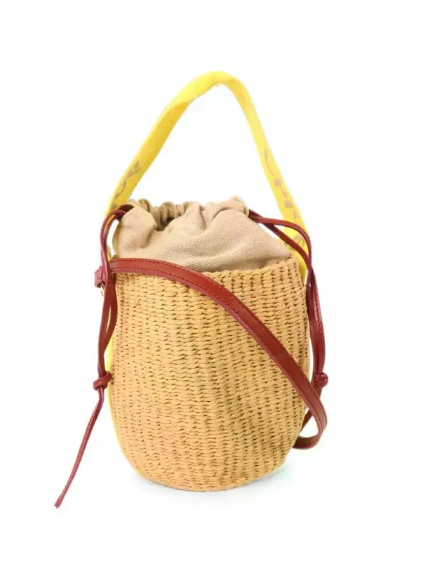 Chloé Woody Raffia Basket Bag