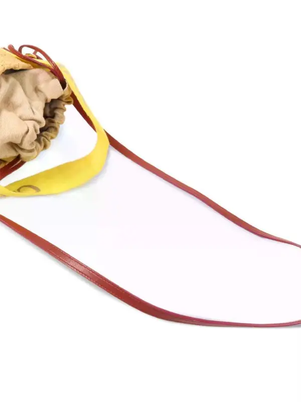 Chloé Woody Raffia Bucket Bag - Neutrals