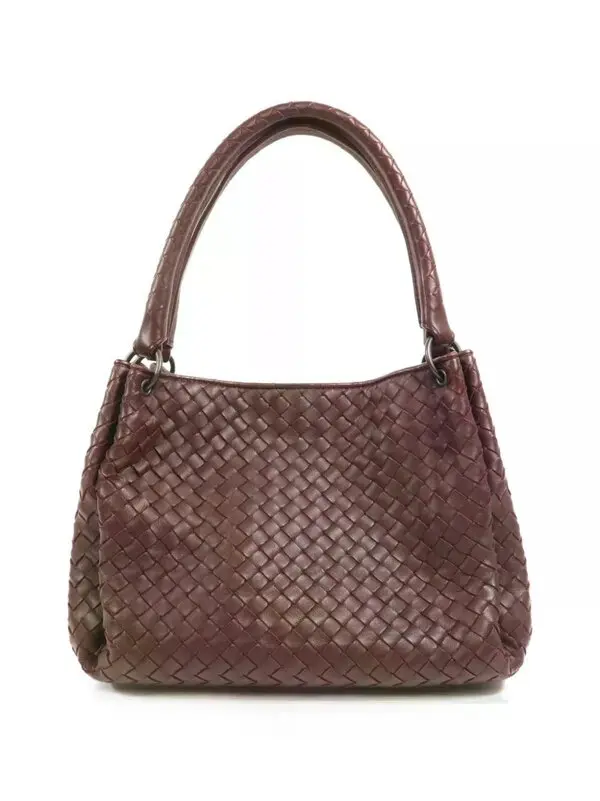 Bottega Veneta Intrecciato Leather Handbag