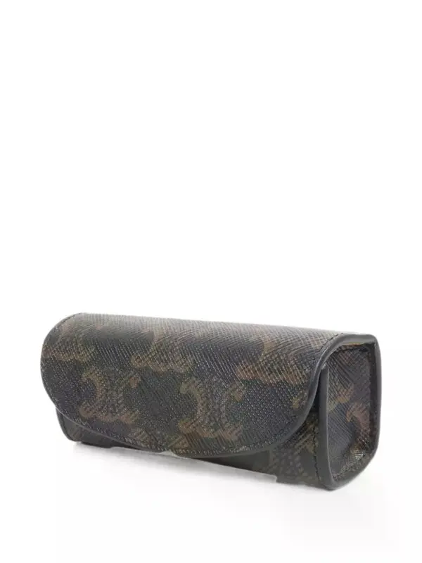 Celine Triomphe-pattern Jewelry Case