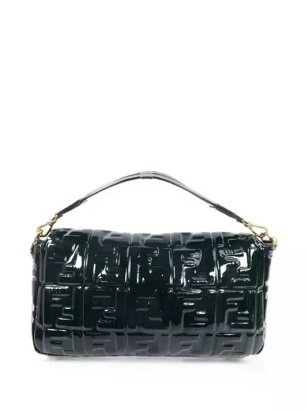 Fendi Large Baguette Leather Shoulder Bag