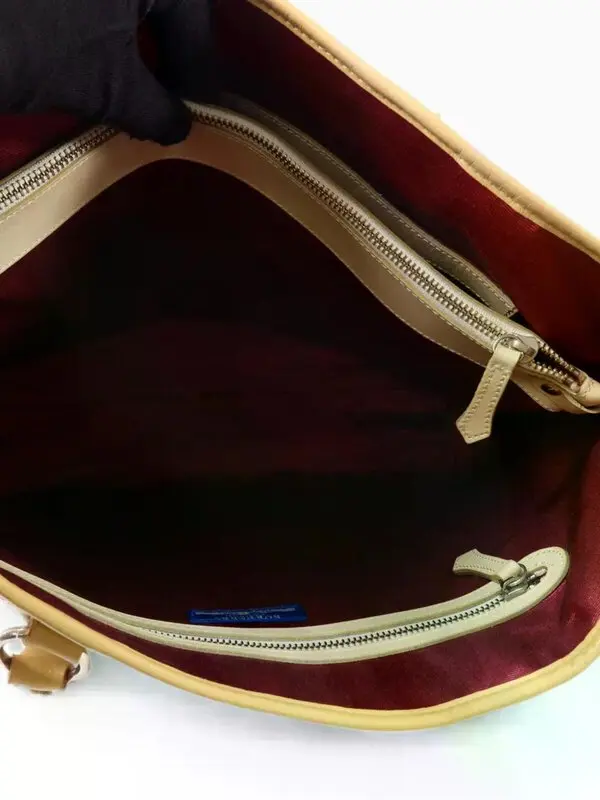 Burberry Check-pattern Canvas Tote Bag