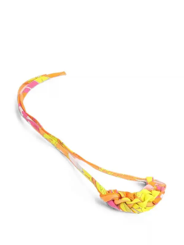 Hermès Braided Silk Bag Charm