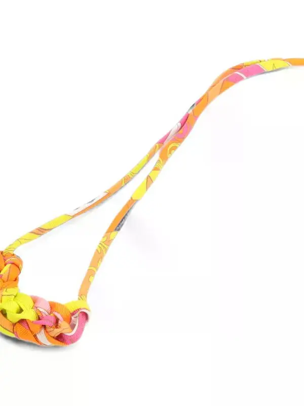 Hermès Braided Silk Bag Charm