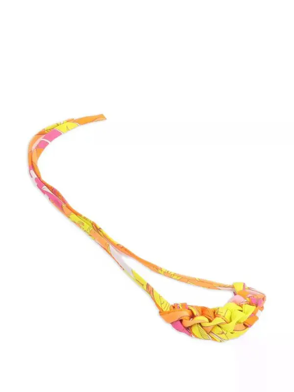Hermès Braided Silk Bag Charm