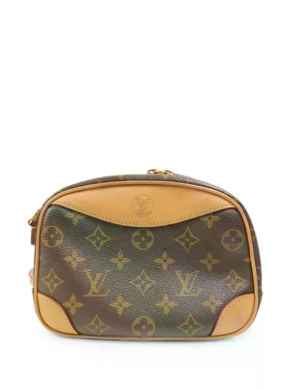 LOUIS VUITTON Mini Deauville Monogram Crossbody Bag - Brown