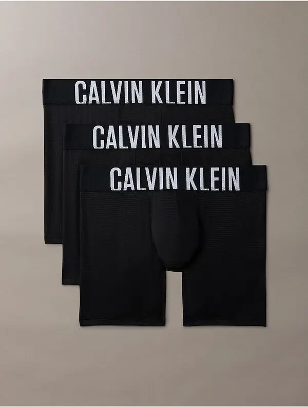 Calvin Klein Intense Power Air 3-pack Boxer Brief - Black
