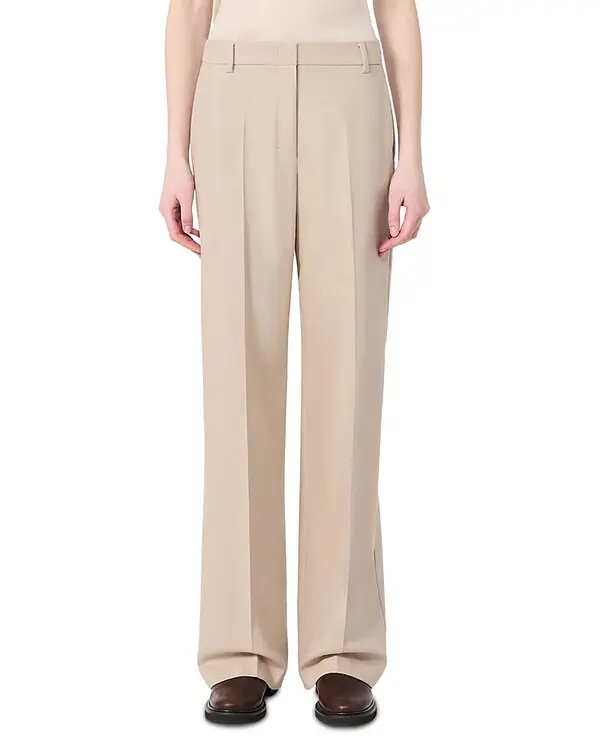 Max Mara Smmcottage Pants - Albino