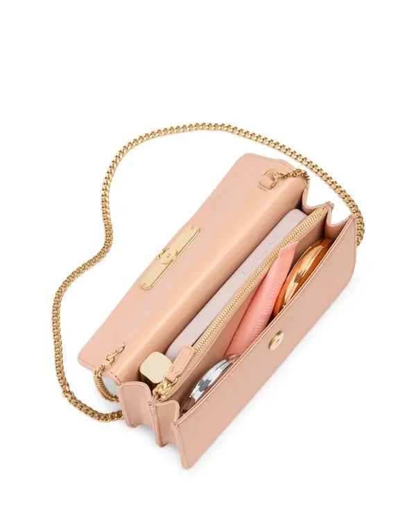 Valentino Garavani Wallet On A Chain - Rose