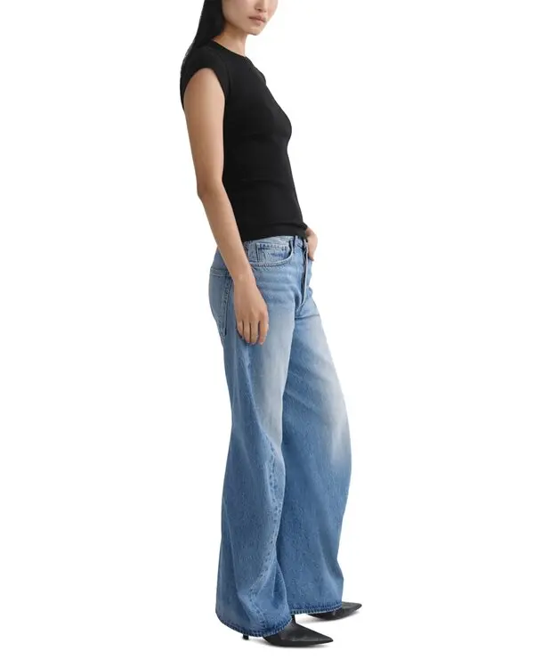 AGOLDE Spiral High Rise Curved Tapered Jeans - Venture