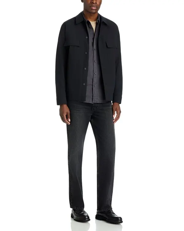 Rag & Bone Tomlin Dobby Shirt - Coast Grey