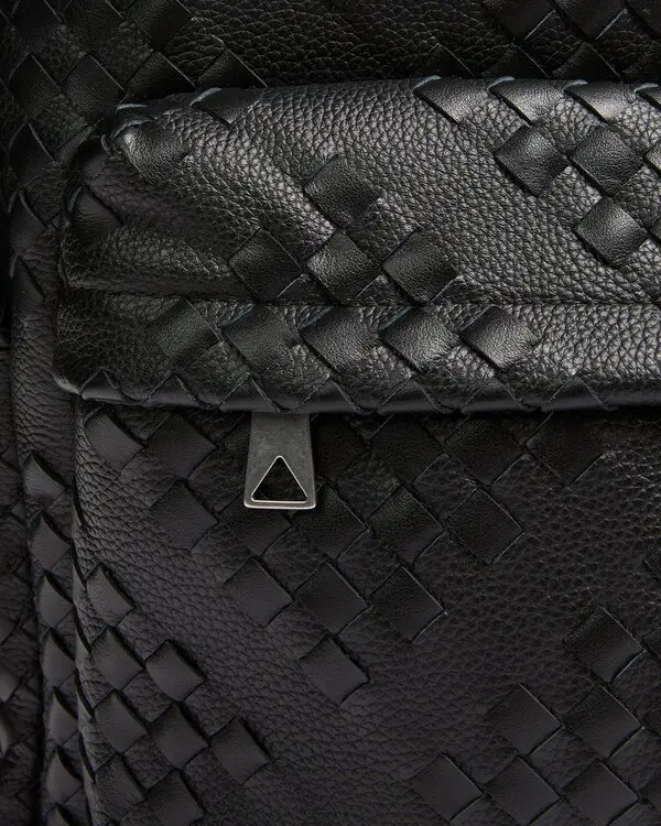 Bottega Veneta Woven Leather Backpack