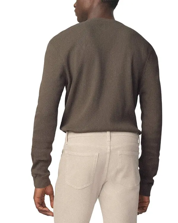 Joe's Jeans Henley Waffle Shirt - Tea Leaf