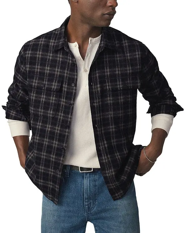 Joe's Jeans Double Pocket Plaid Shirt