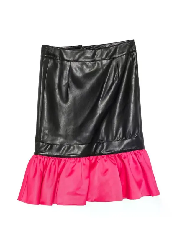 Moschino Ruffled Bow Detail Midi Skirt